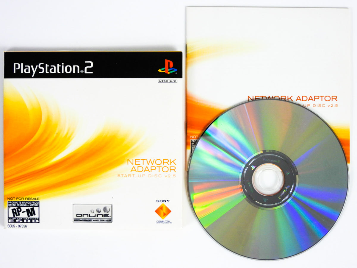 Network Adaptor Start-Up Disc v2.5 (PlayStation 2 / PS2) – Retro MTL