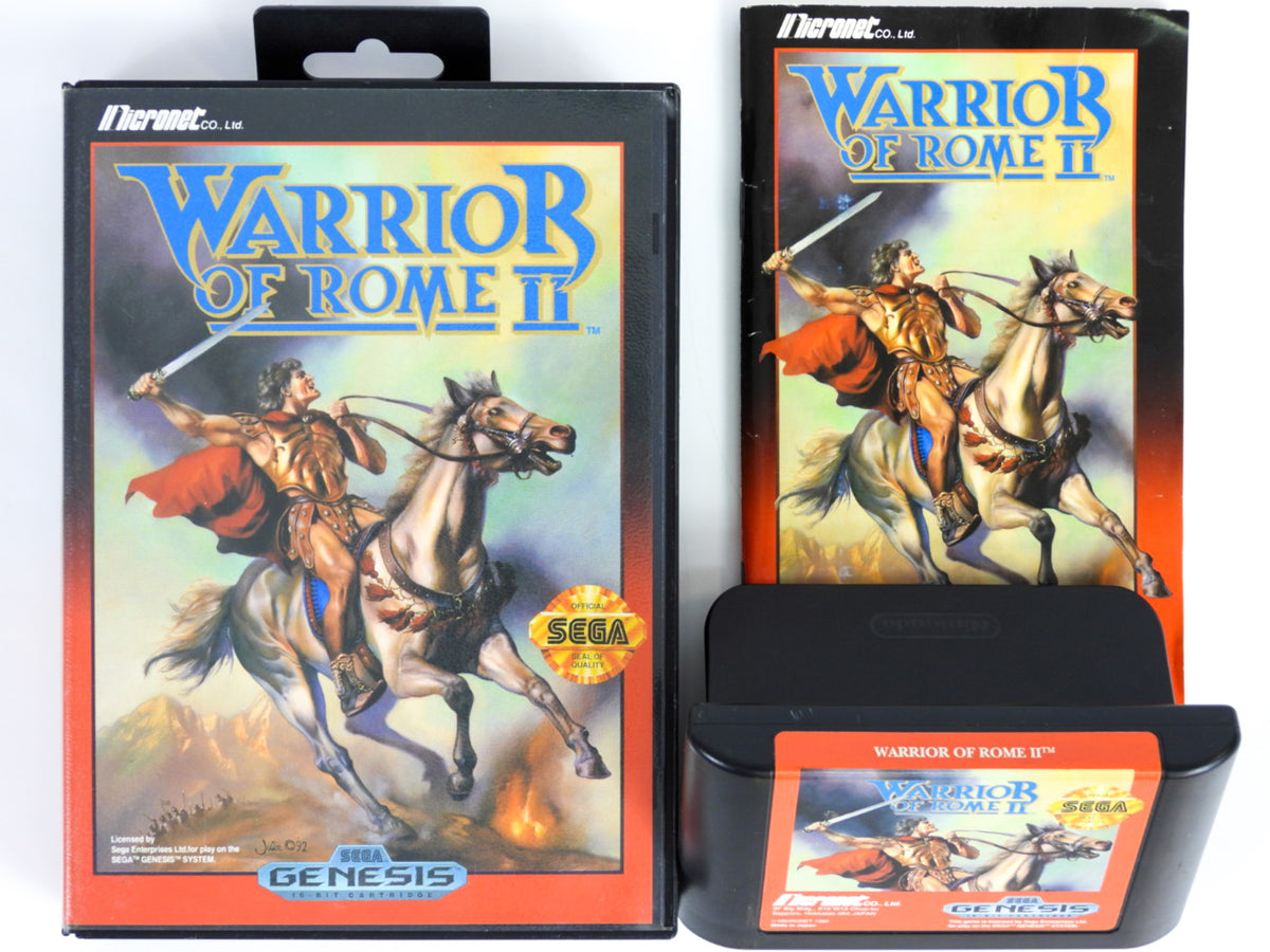 Warrior Of Rome II (Sega Genesis) – Retro MTL