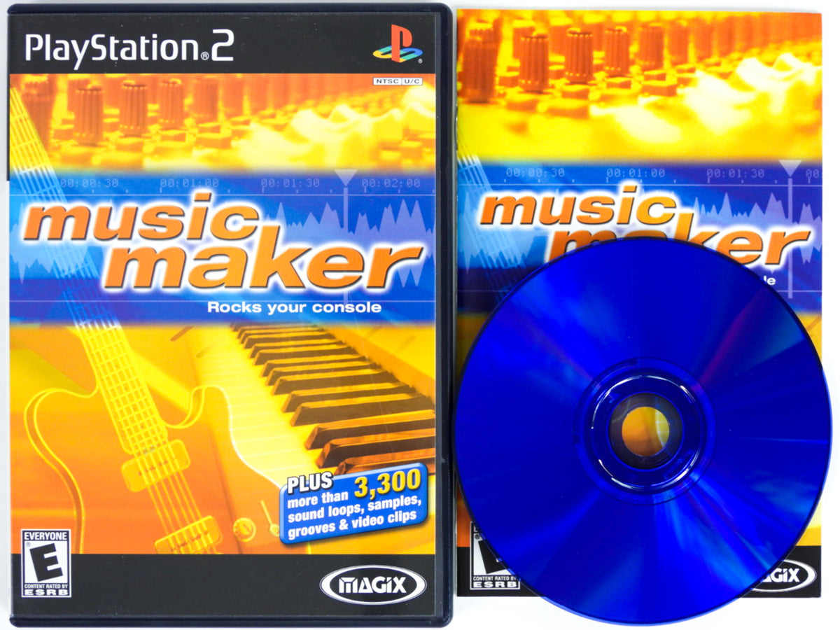 Music Maker (PlayStation 2 / PS2) – Retro MTL