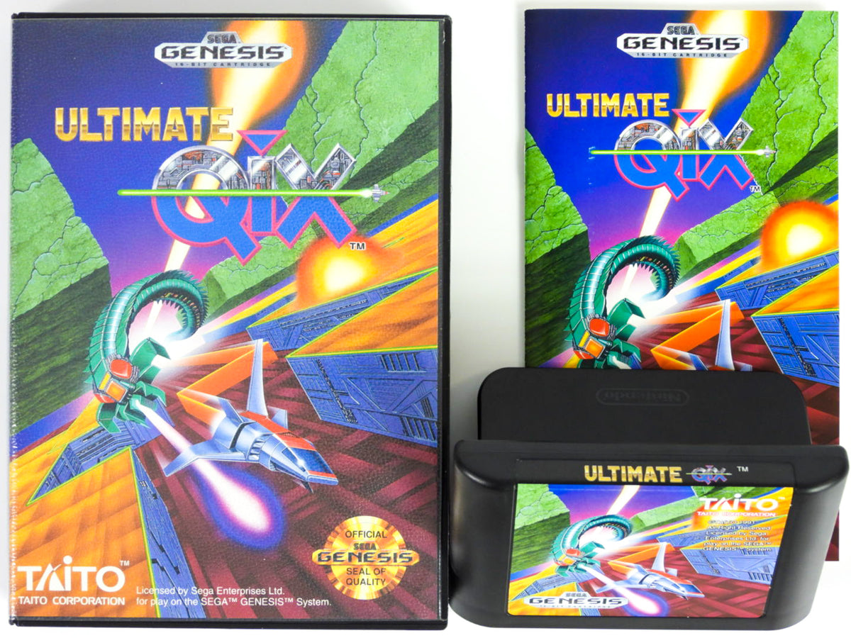 Ultimate Qix (Sega Genesis) – Retro MTL