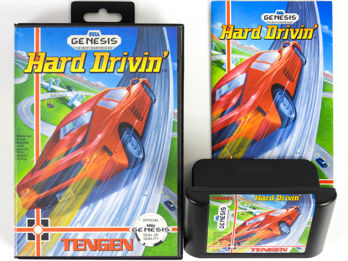 Hard Drivin (Sega Genesis) – Retro MTL