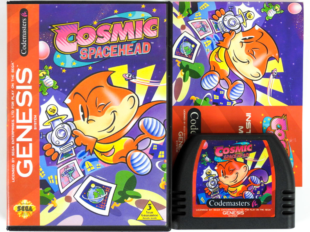 Cosmic Spacehead (Sega Genesis) – Retro MTL