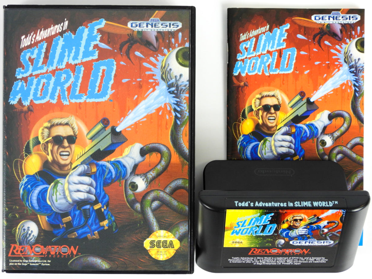 Todd's Adventures In Slime World (Sega Genesis) – Retro MTL