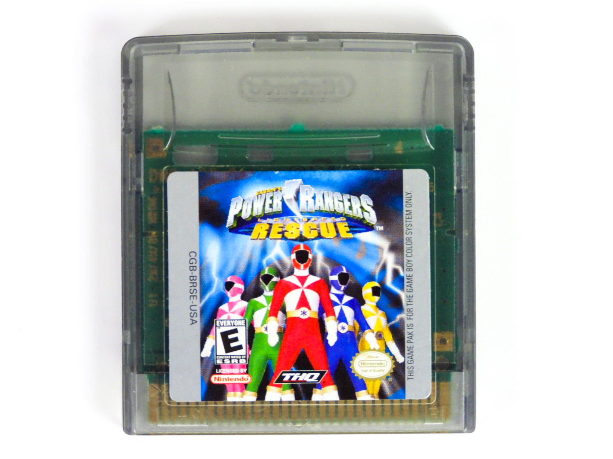 Power Rangers: Lightspeed Rescue (Nintendo Game Boy Color / GBC ...