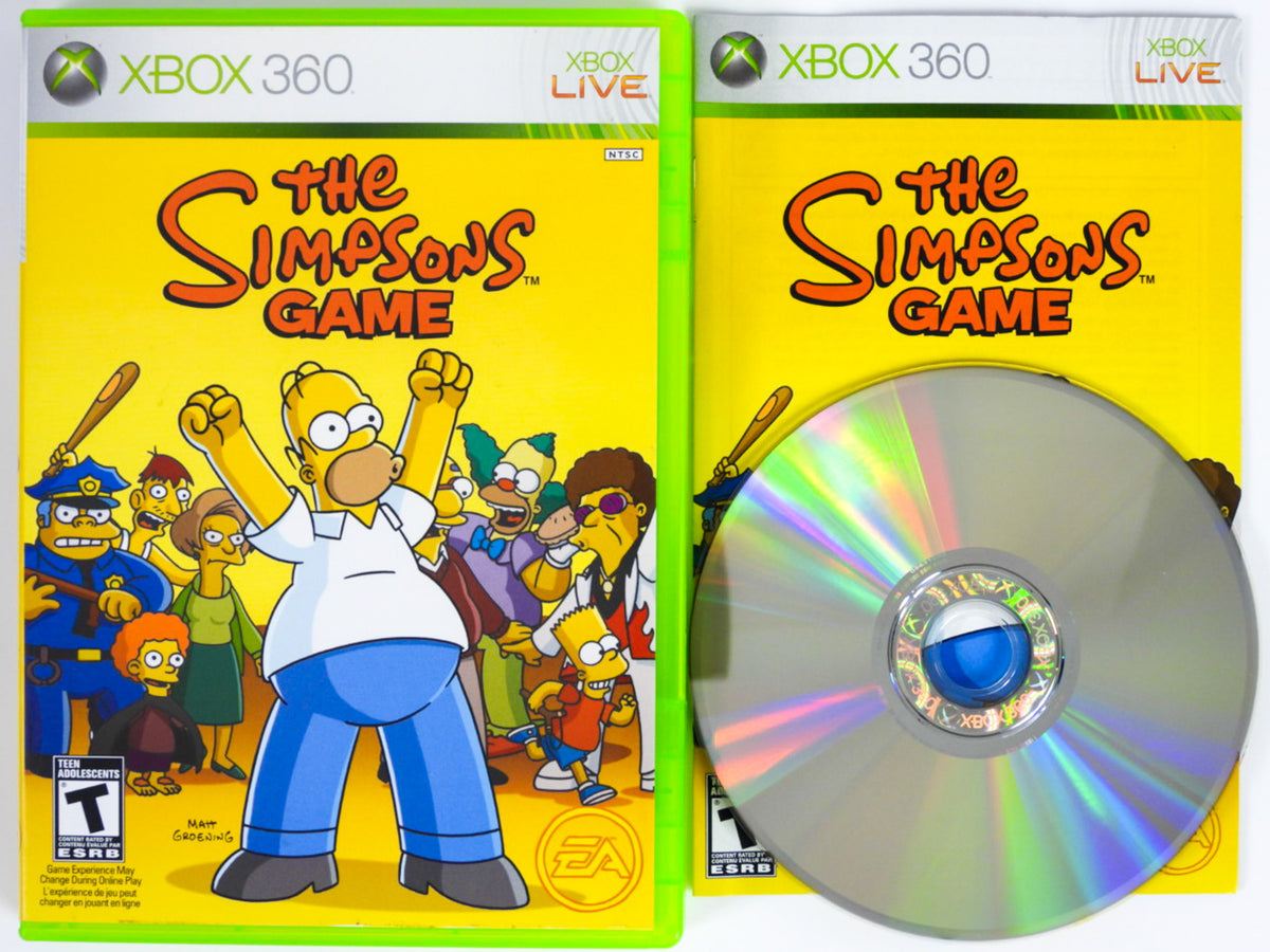 The Simpsons Game (Xbox 360) – RetroMTL