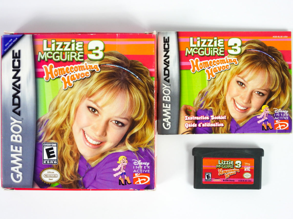 Lizzie McGuire 3 (Nintendo Game Boy Advance / GBA) – Retro MTL