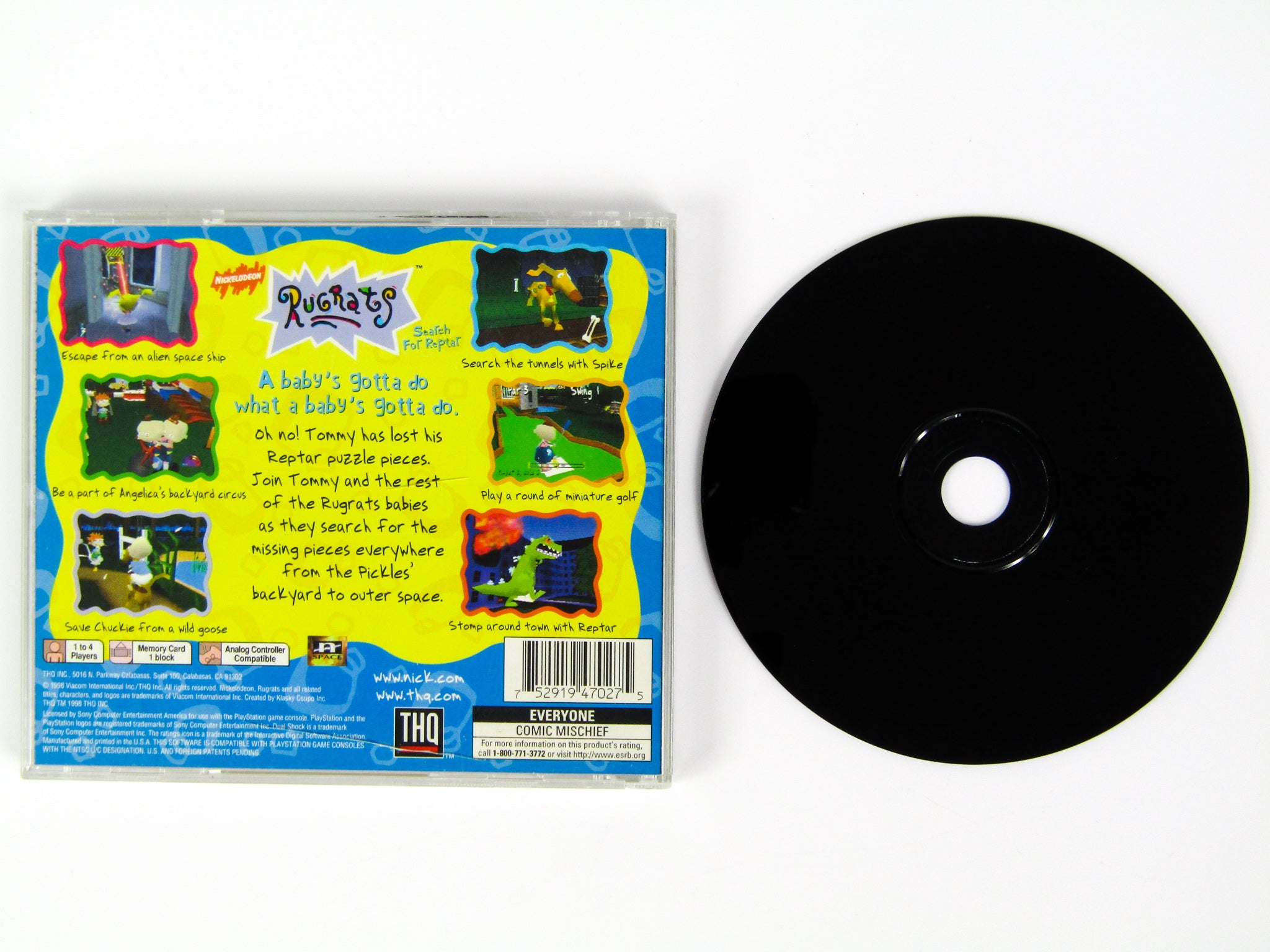 Rugrats Search for Reptar (PlayStation / PS1) – Retro MTL