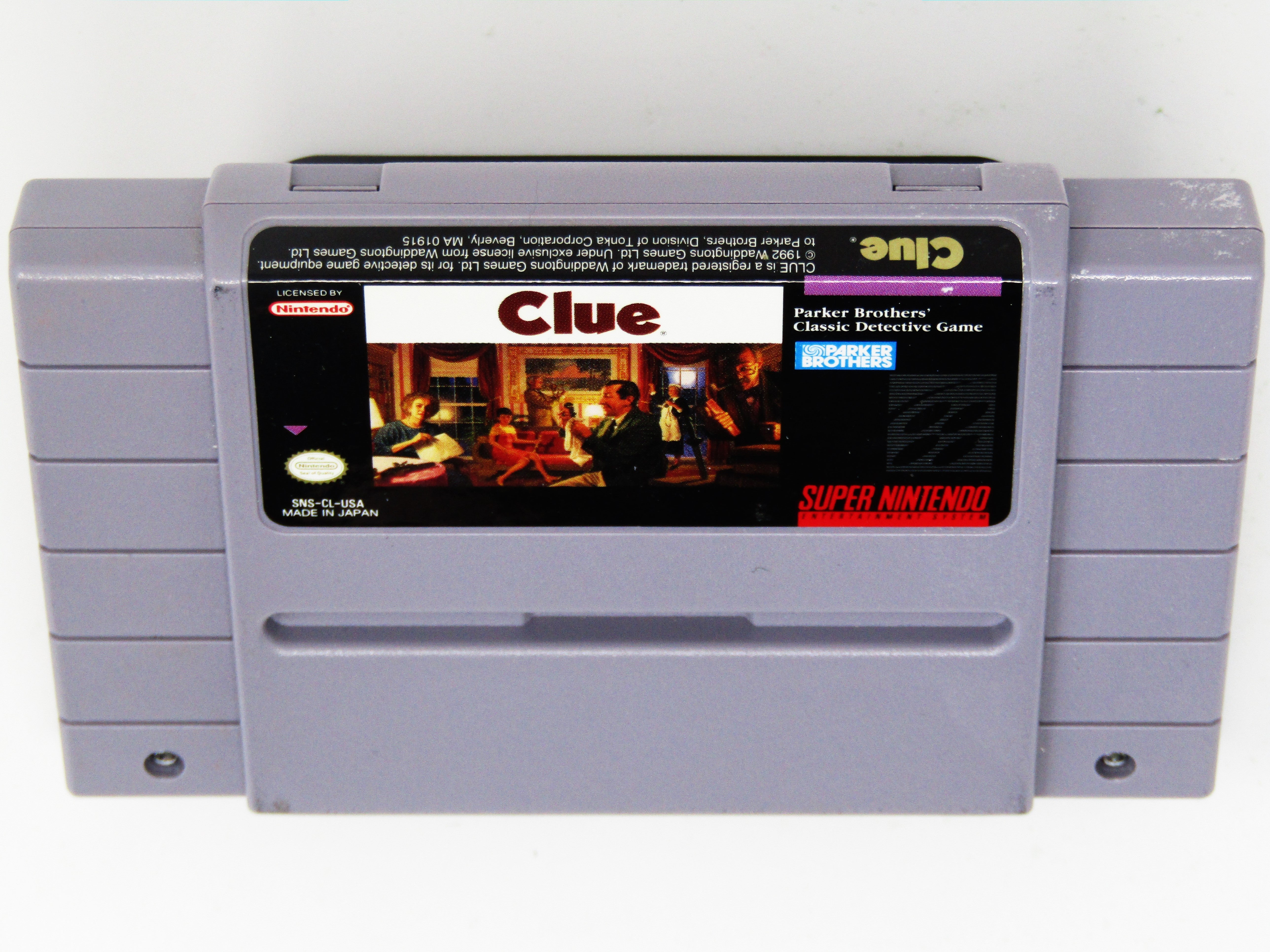 Clue (Super Nintendo / SNES) – Retro MTL