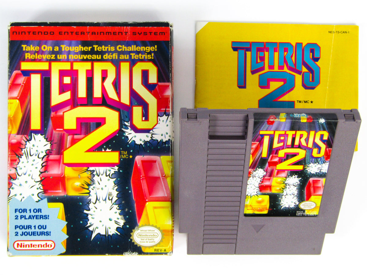Tetris 2 (Nintendo / NES) – RetroMTL