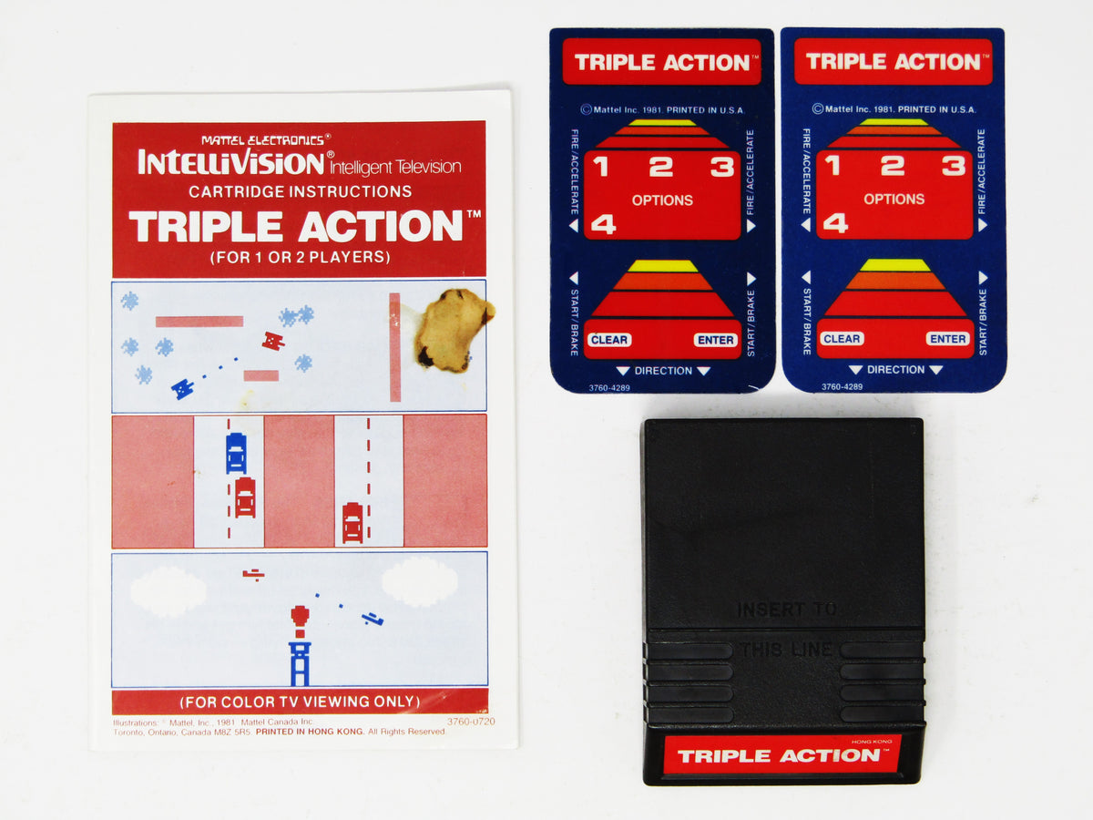 Triple Action (Intellivision) – Retro MTL