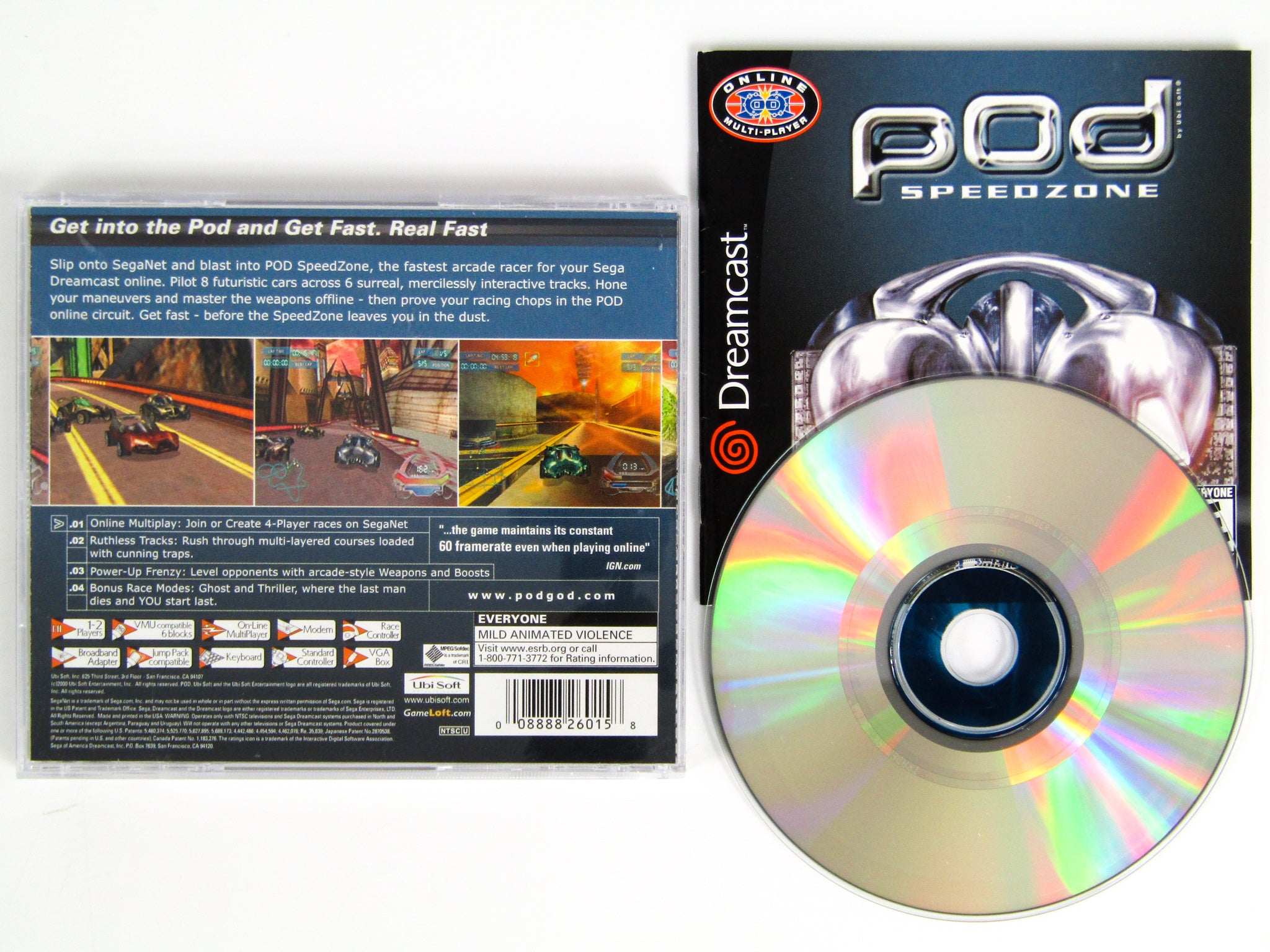 POD Speedzone (Sega Dreamcast) – Retro MTL