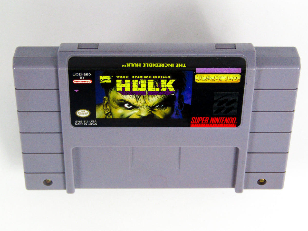 The Incredible Hulk (Super Nintendo / SNES) – Retro MTL