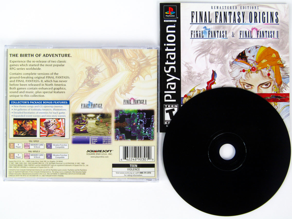 Final Fantasy Origins (Playstation / PS1) – RetroMTL