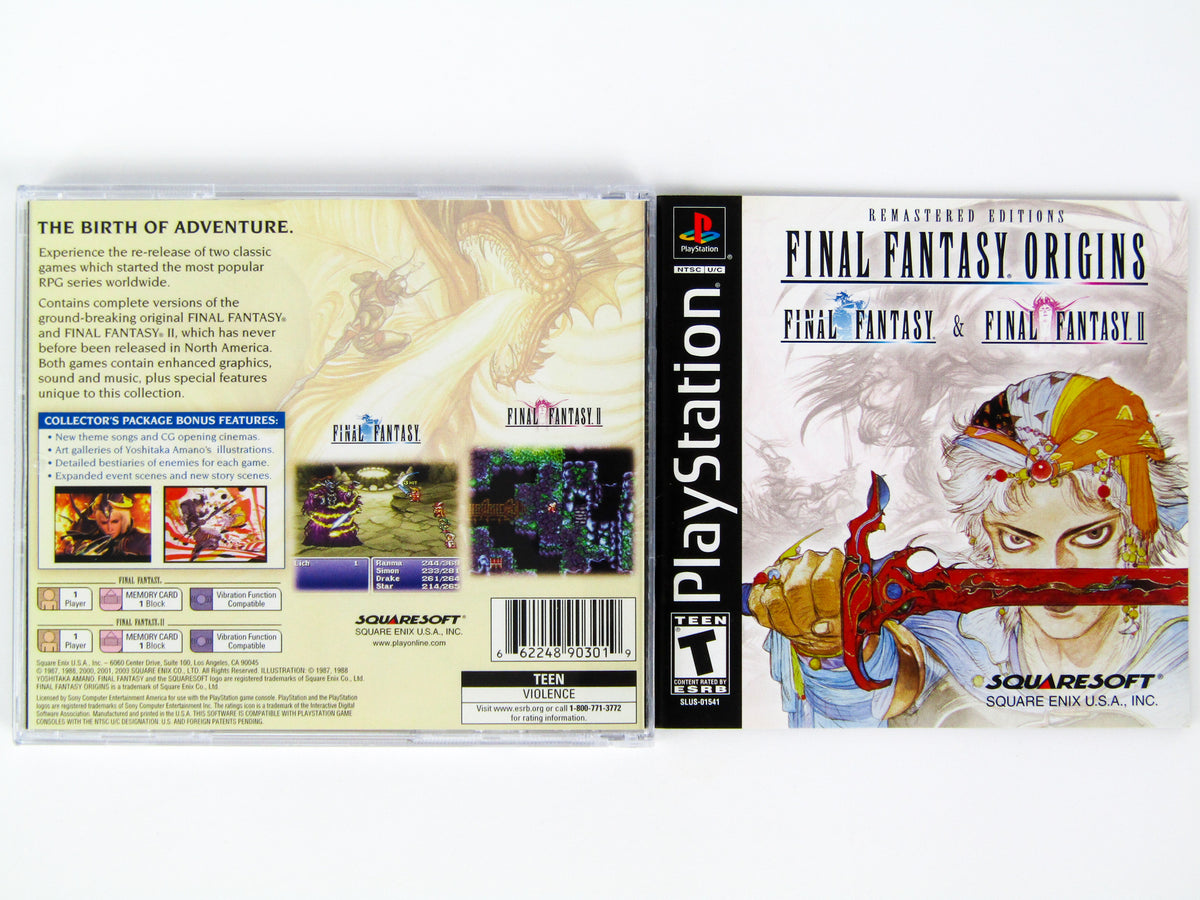 Final Fantasy Origins (Playstation / PS1) – RetroMTL