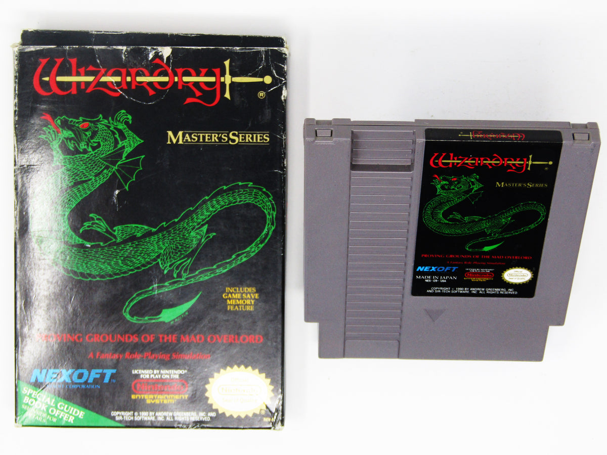 Wizardry: Proving Grounds of the Mad Overlord (Nintendo / NES) – RetroMTL