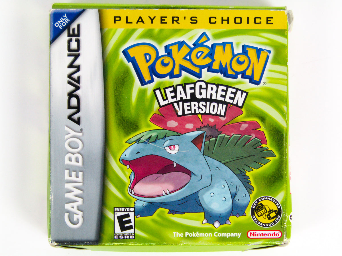 Pokemon LeafGreen Version [Player's Choice] (Nintendo Game Boy Advance ...