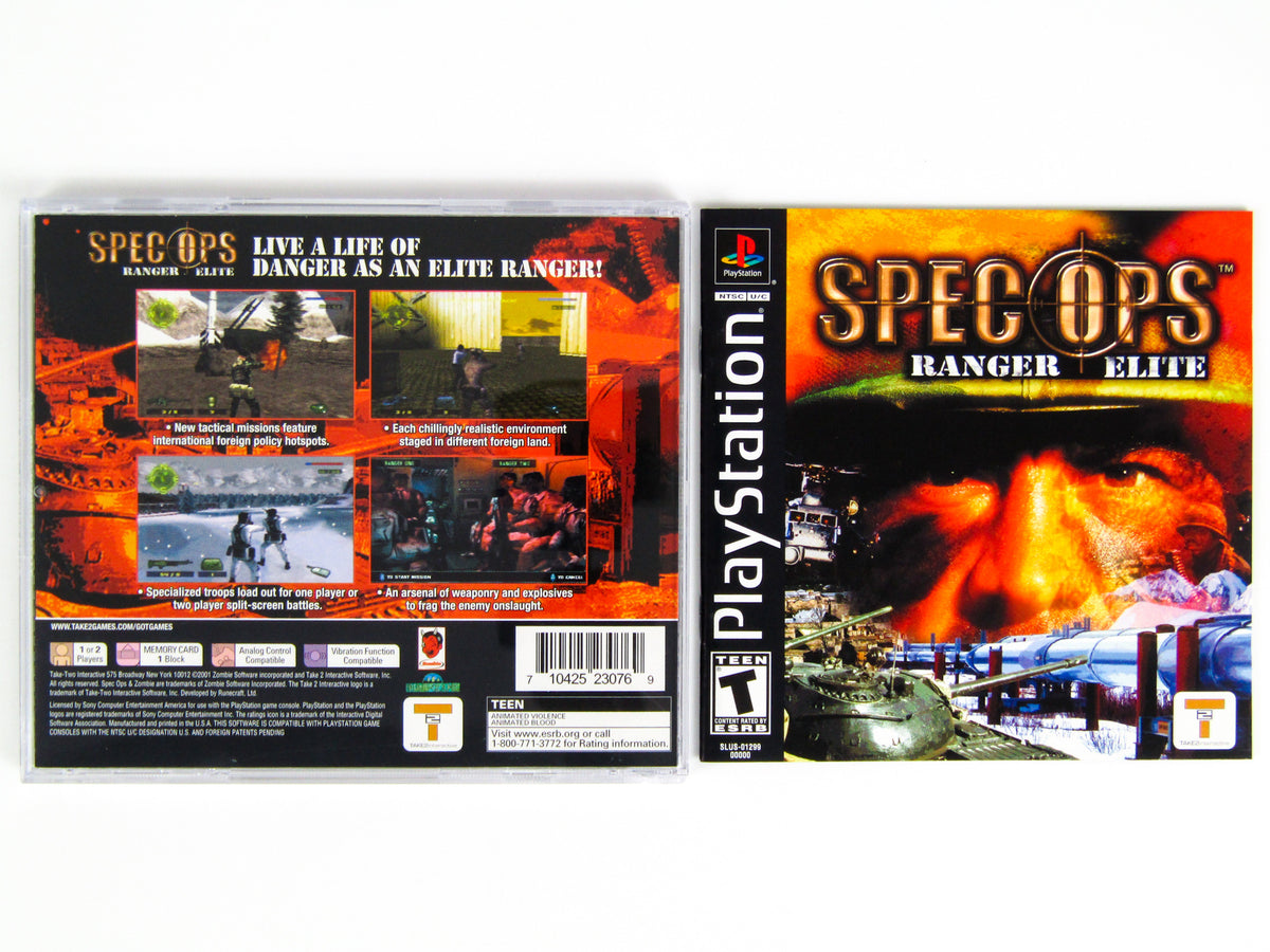 Spec Ops Ranger Elite (Playstation / PS1) – RetroMTL