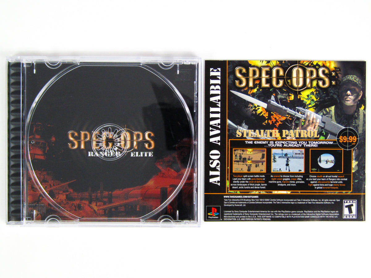Spec Ops Ranger Elite (Playstation / PS1) – RetroMTL