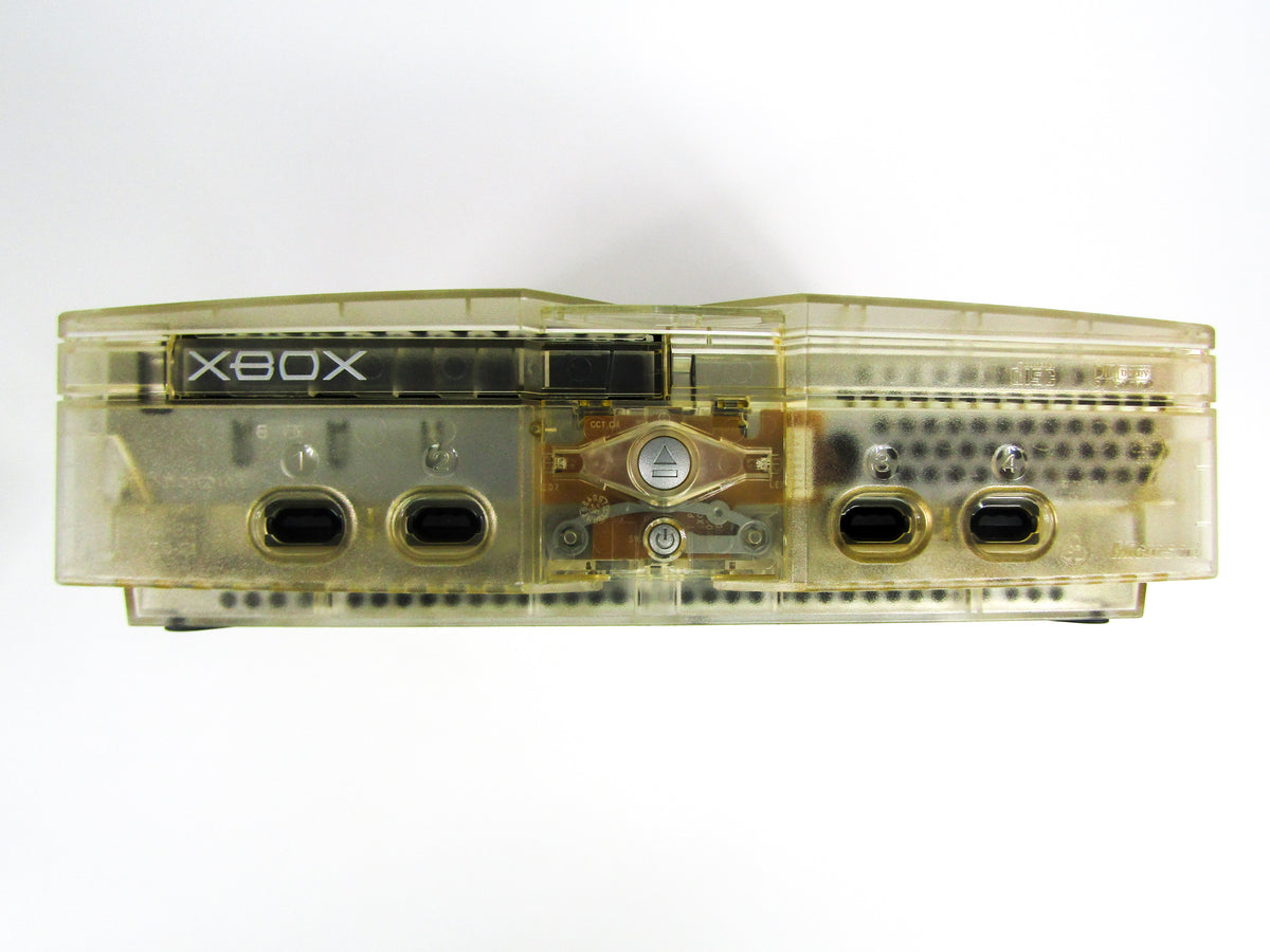 Original Xbox System Crystal with Assorted Controller – RetroMTL