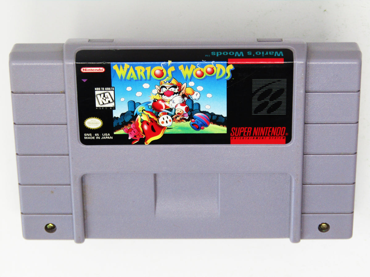 Wario's Woods (Super Nintendo / SNES) – Retro MTL