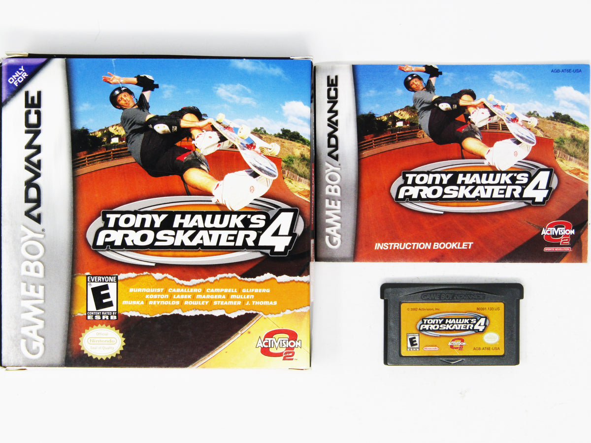 Tony Hawk 4 (Nintendo Game Boy Advance / GBA) – Retro MTL