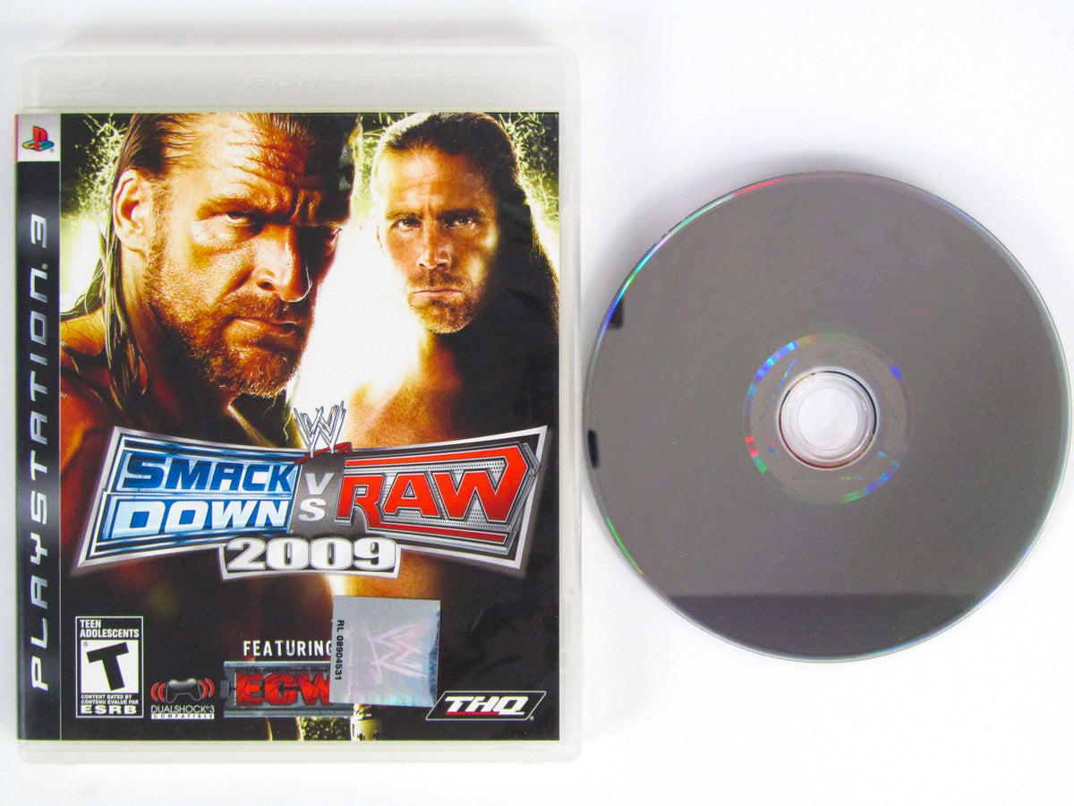 WWE Smackdown Vs. Raw 2009 (PlayStation 3 / PS3) – Retro MTL