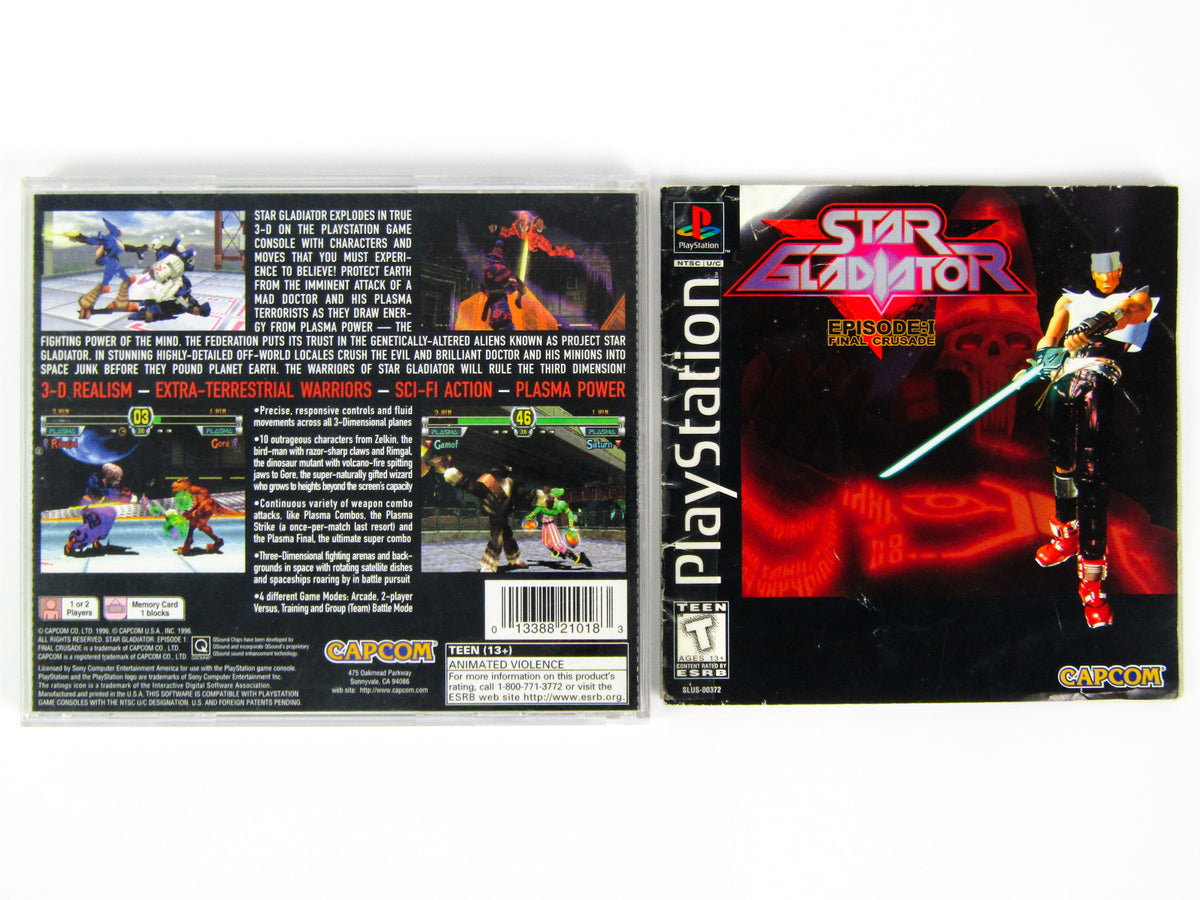 Star Gladiator (PlayStation / PS1) – Retro MTL