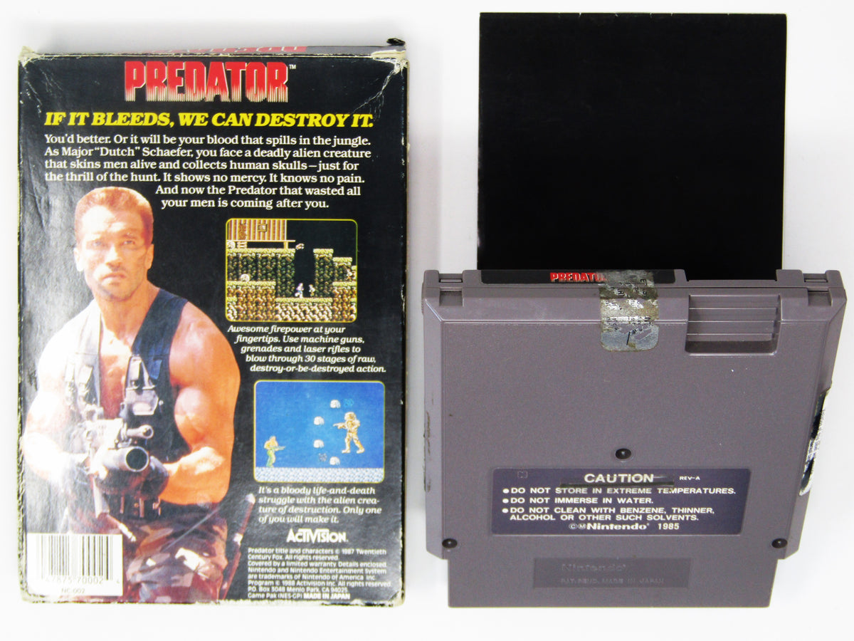 Predator (Nintendo / NES) – RetroMTL