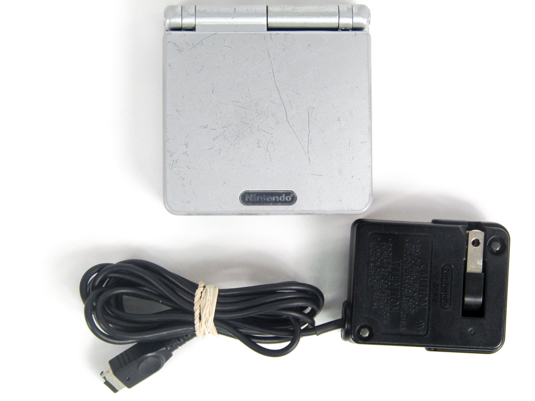 Nintendo Game Boy Advance SP System [AGS-101] Platinum (GBA) – RetroMTL