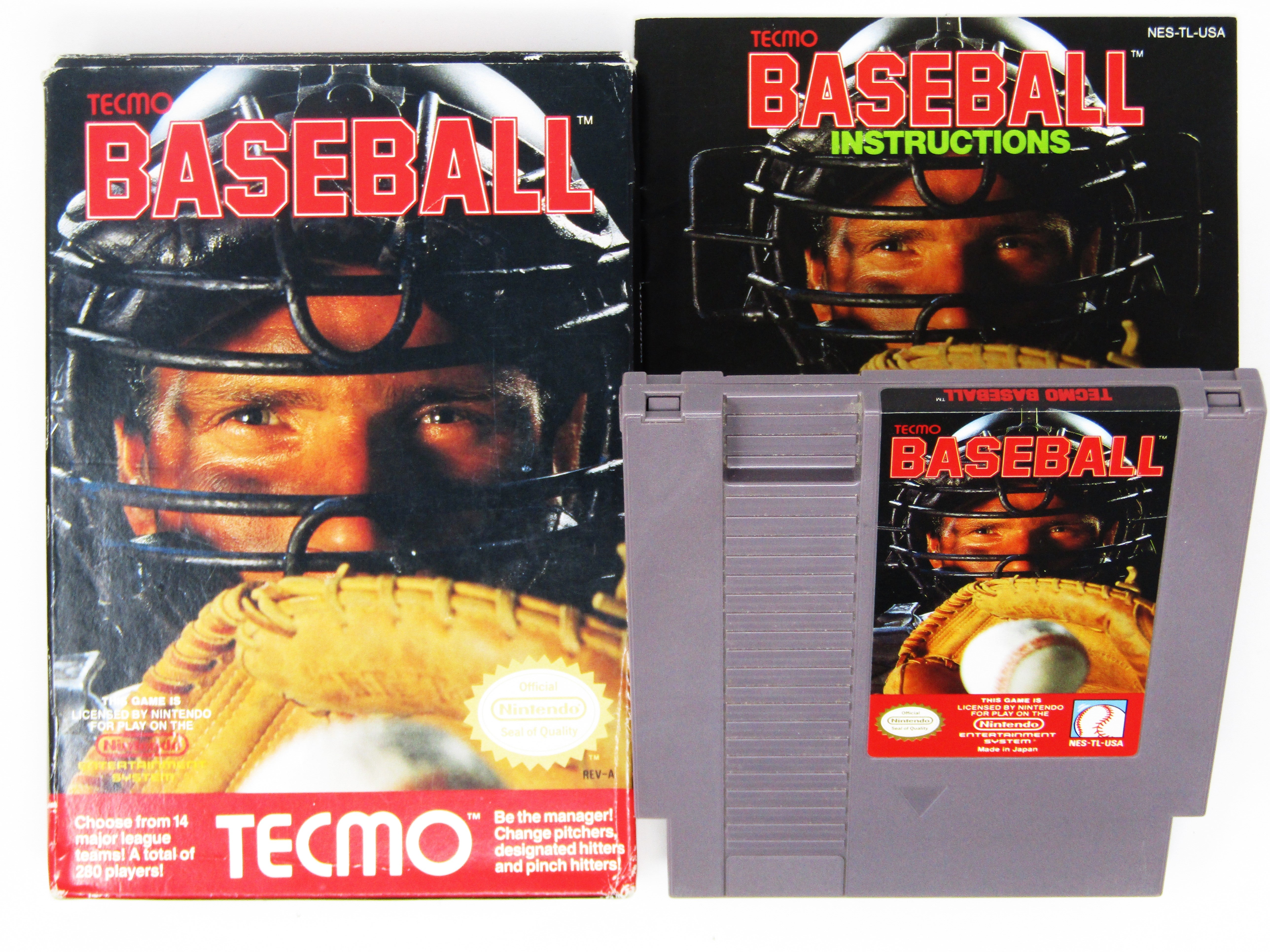 Tecmo Baseball (Nintendo / NES) – Retro MTL