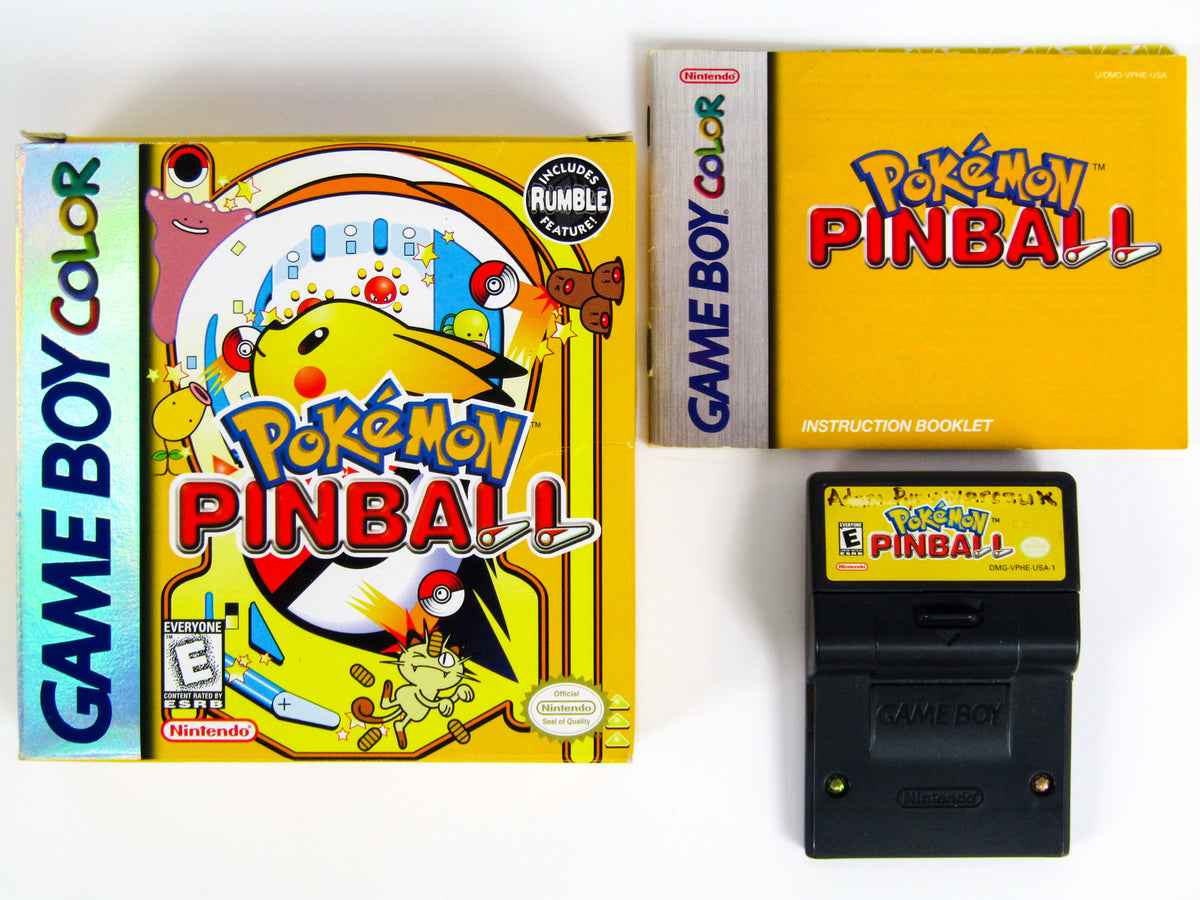 Pokemon Pinball (Game Boy Color) – Retro MTL