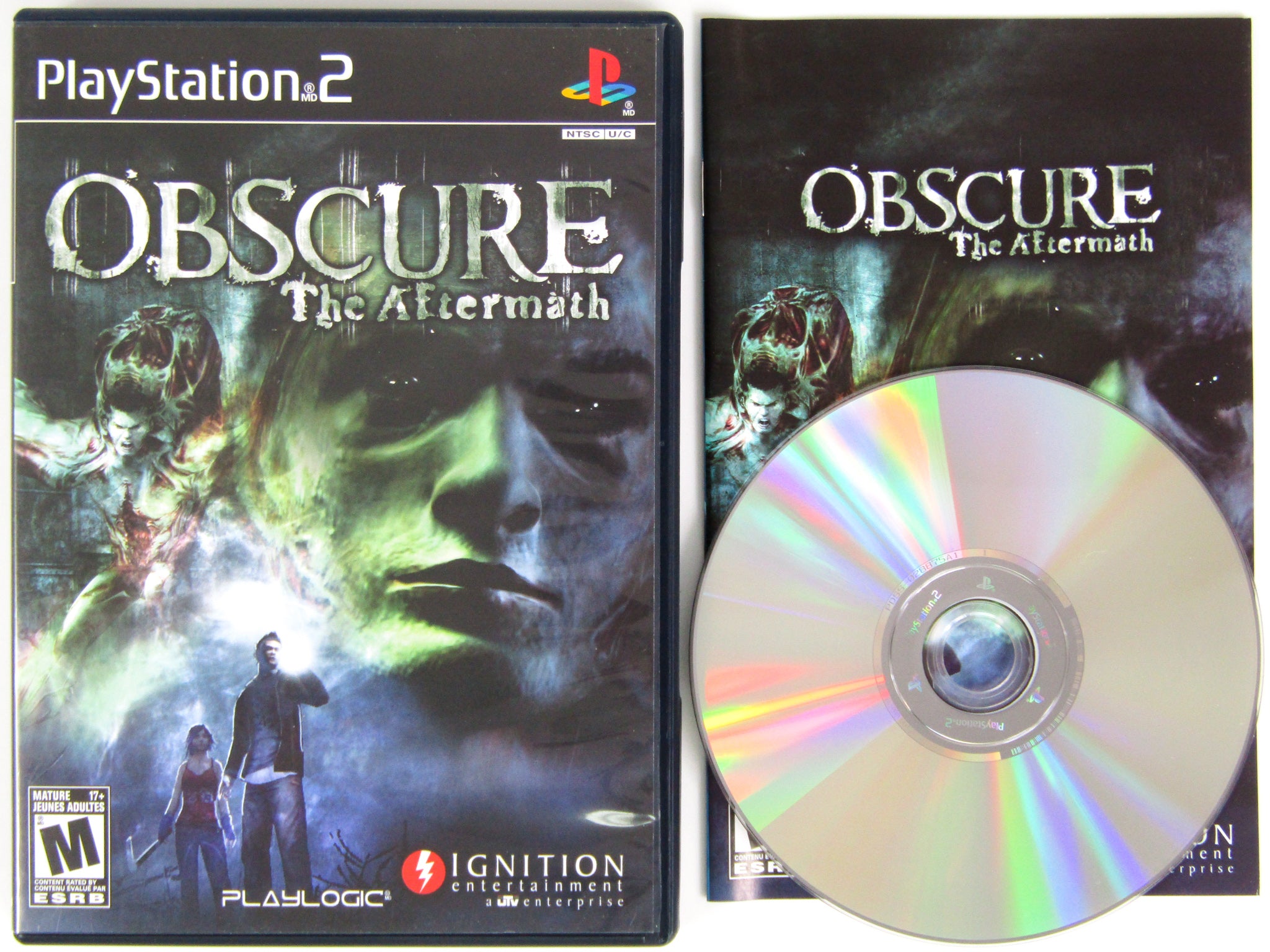 Ps2 Slim Obscure - PlayStation 2 Survival Horror Game (Renewed ...