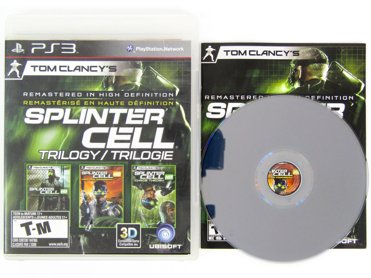 Splinter Cell Classic Trilogy HD (PlayStation 3 / PS3) – Retro MTL
