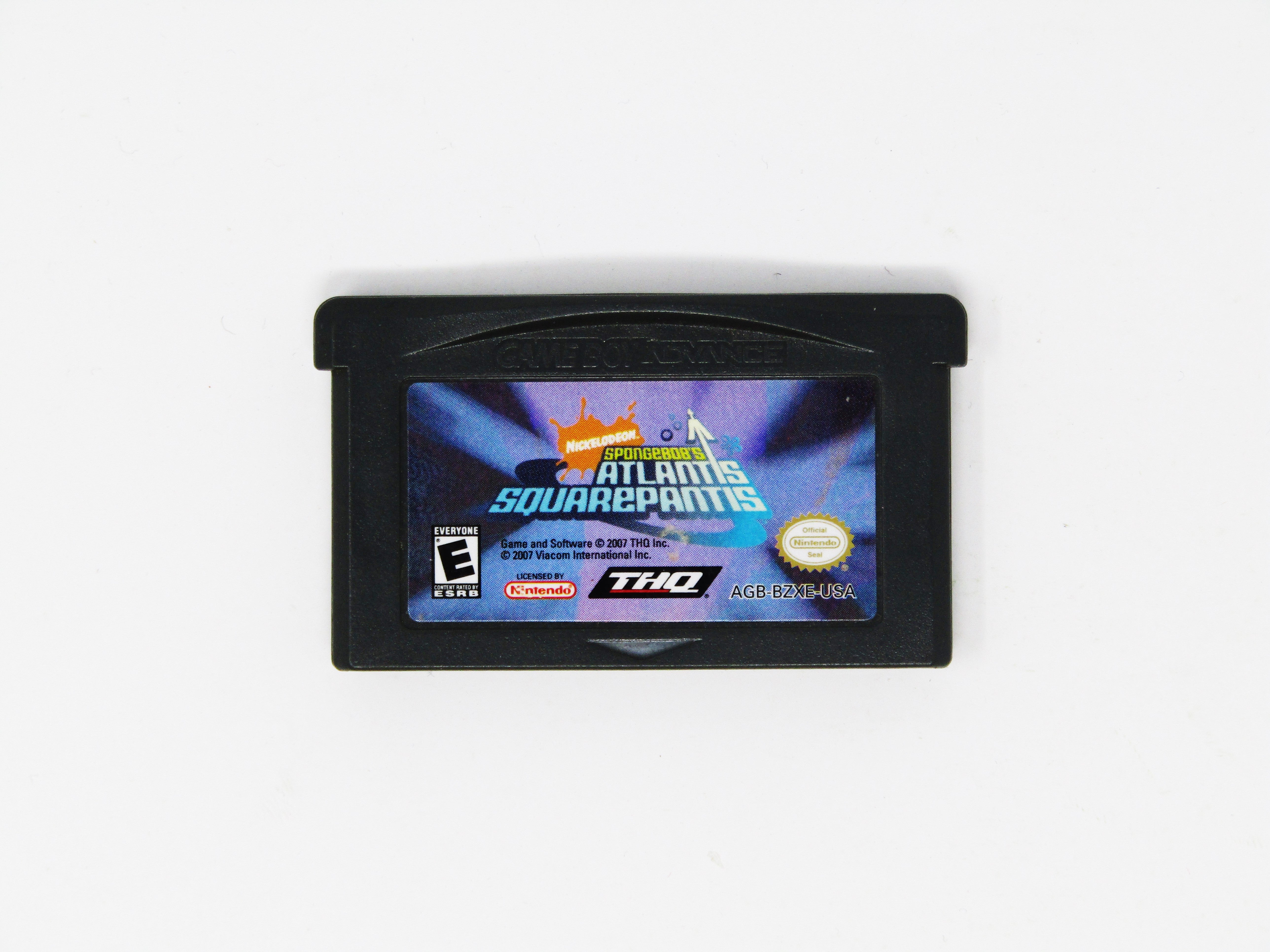 SpongeBob's Atlantis SquarePantis (Nintendo Game Boy Advance / GBA ...