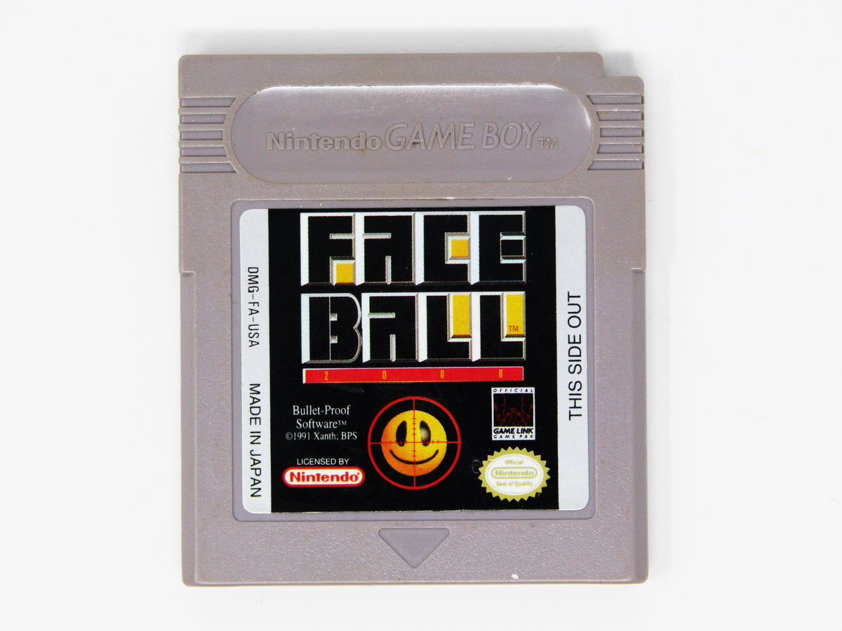 Faceball 2000 (Nintendo Game Boy) – Retro MTL