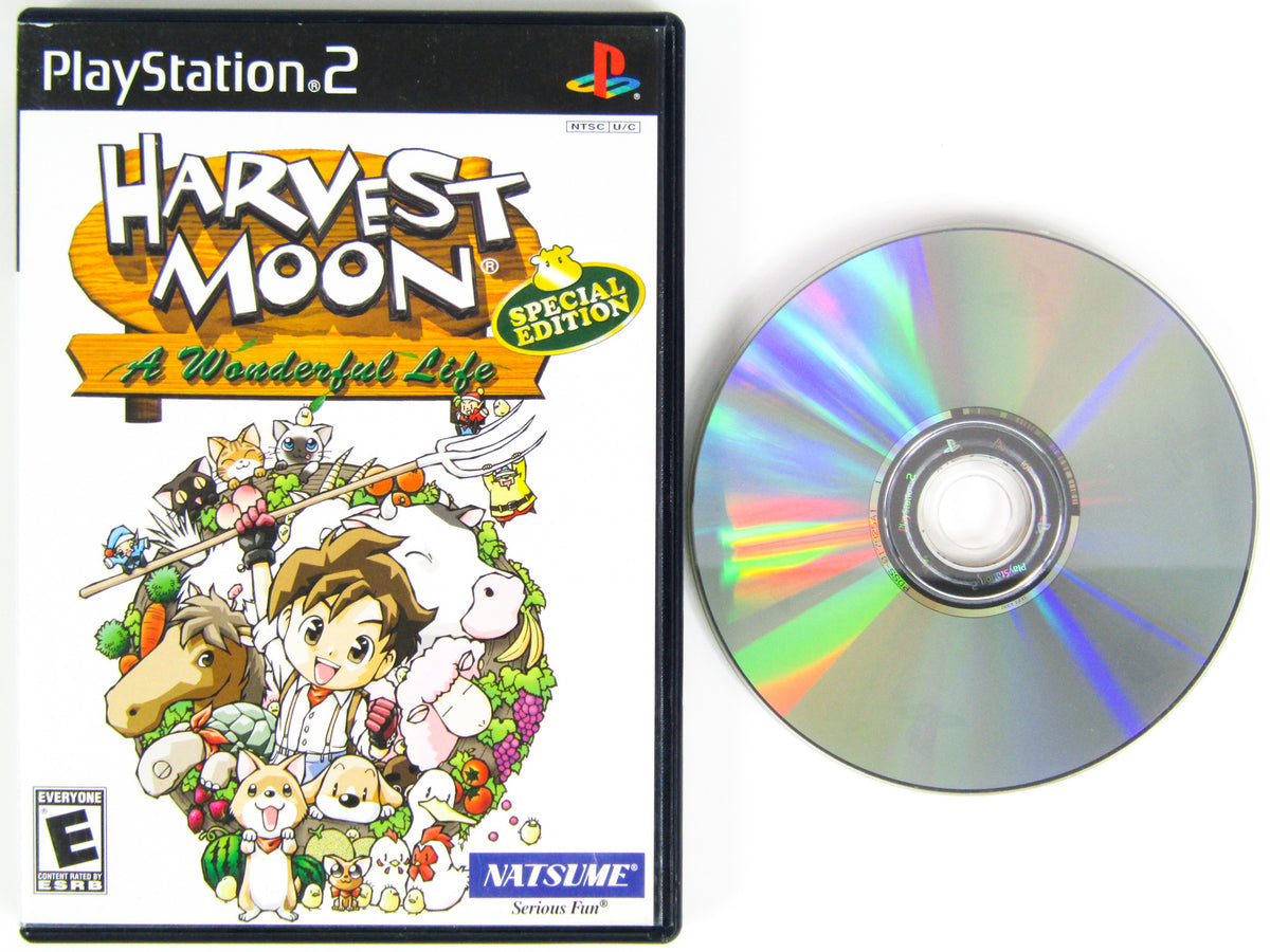 Harvest Moon: A Wonderful Life [Special Edition] (PlayStation 2 / PS2 ...