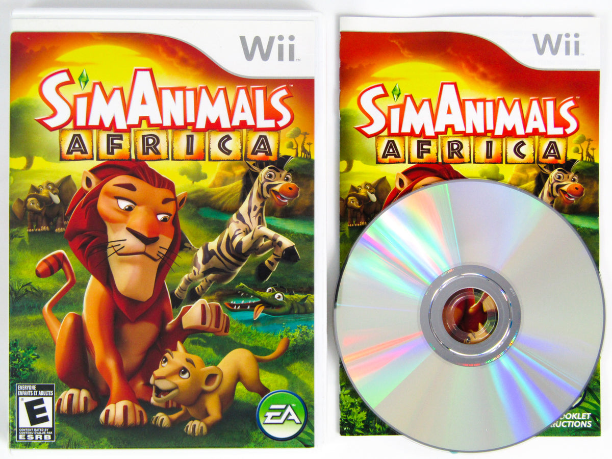 Sim Animals Africa (Nintendo Wii) – RetroMTL