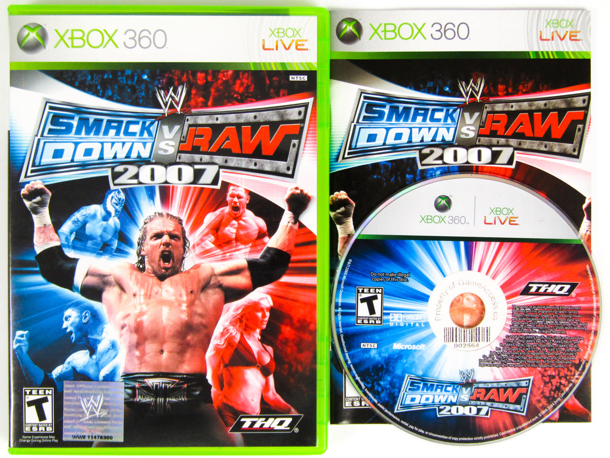 WWE Smackdown Vs. Raw 2007 (Xbox 360) – RetroMTL