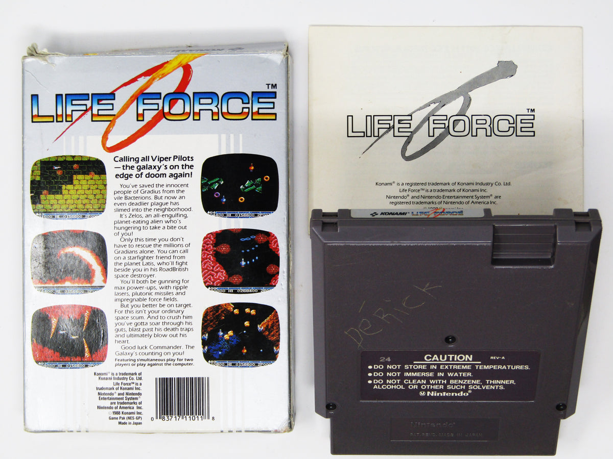 Life Force (Nintendo / NES) – Retro MTL