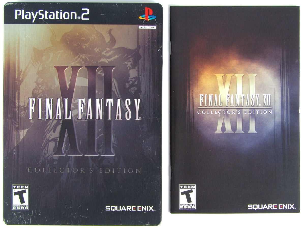 Final Fantasy XII 12 [Collector's Edition] [Steel Book] (Playstation 2 ...