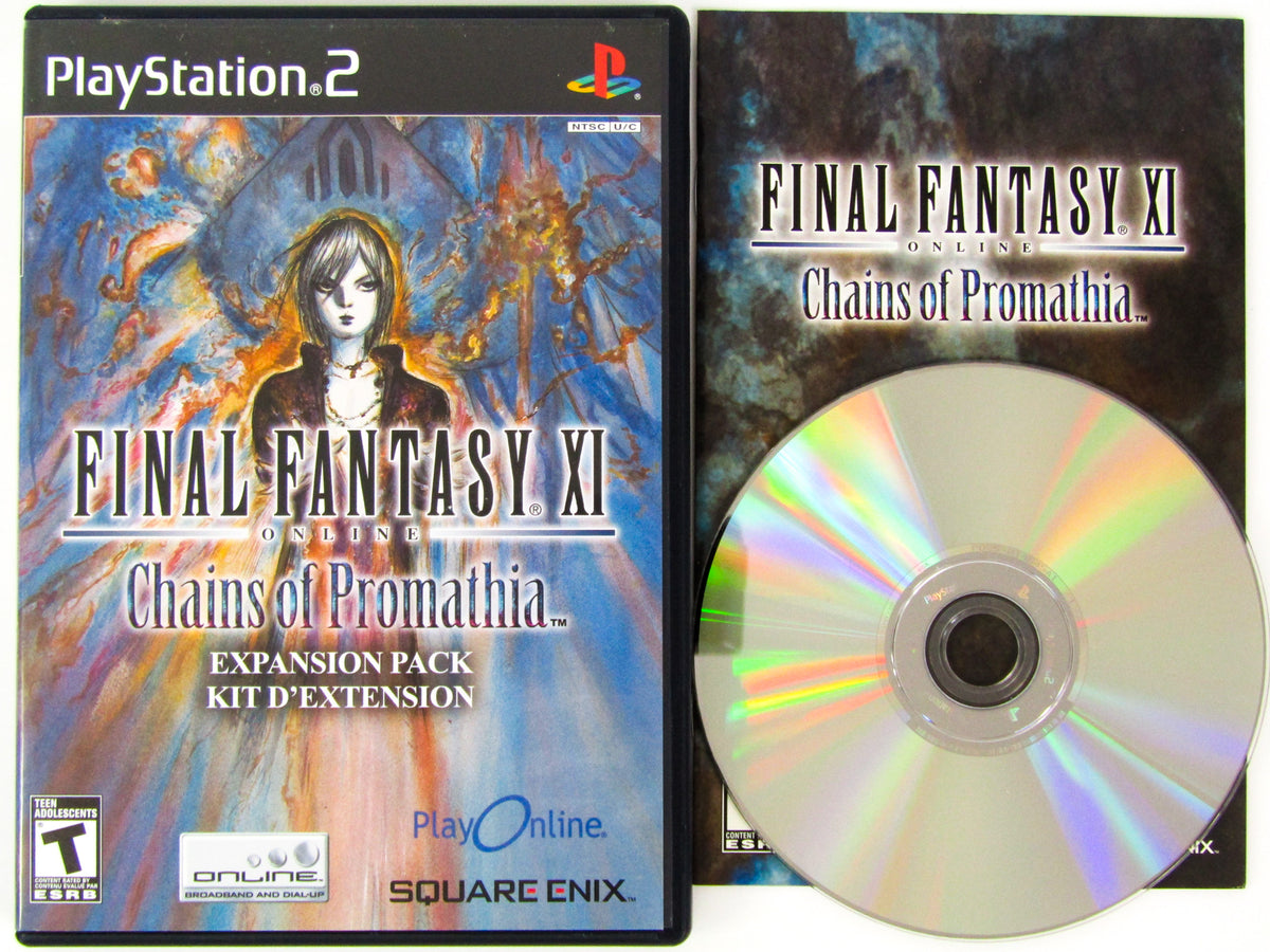 Final Fantasy XI 11 Chains of Promathia (Playstation 2 / PS2) – RetroMTL
