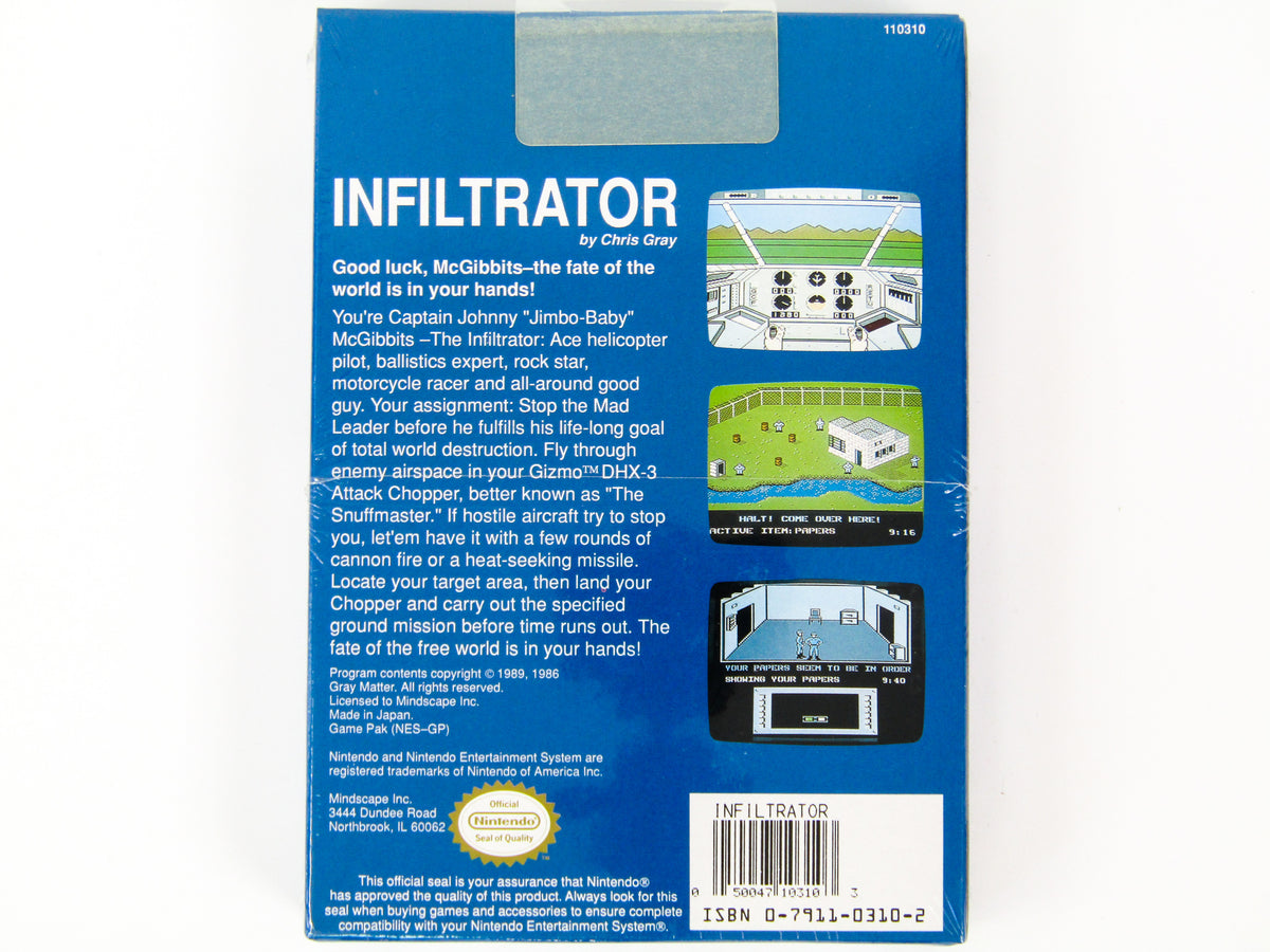 Infiltrator (Nintendo / NES) – Retro MTL