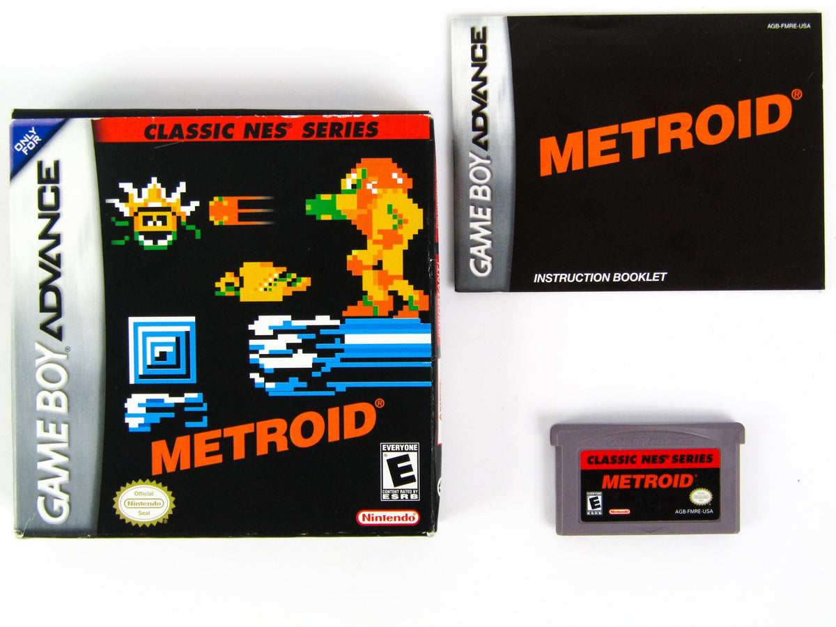 Metroid [Classic NES Series] (Game Boy Advance / GBA) – RetroMTL