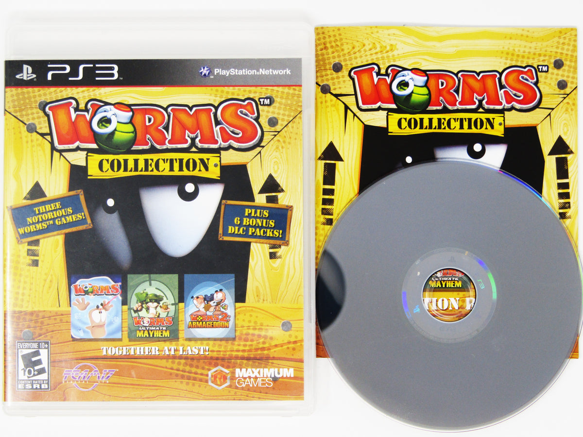 Worms Collection (Playstation 3 / PS3) – RetroMTL