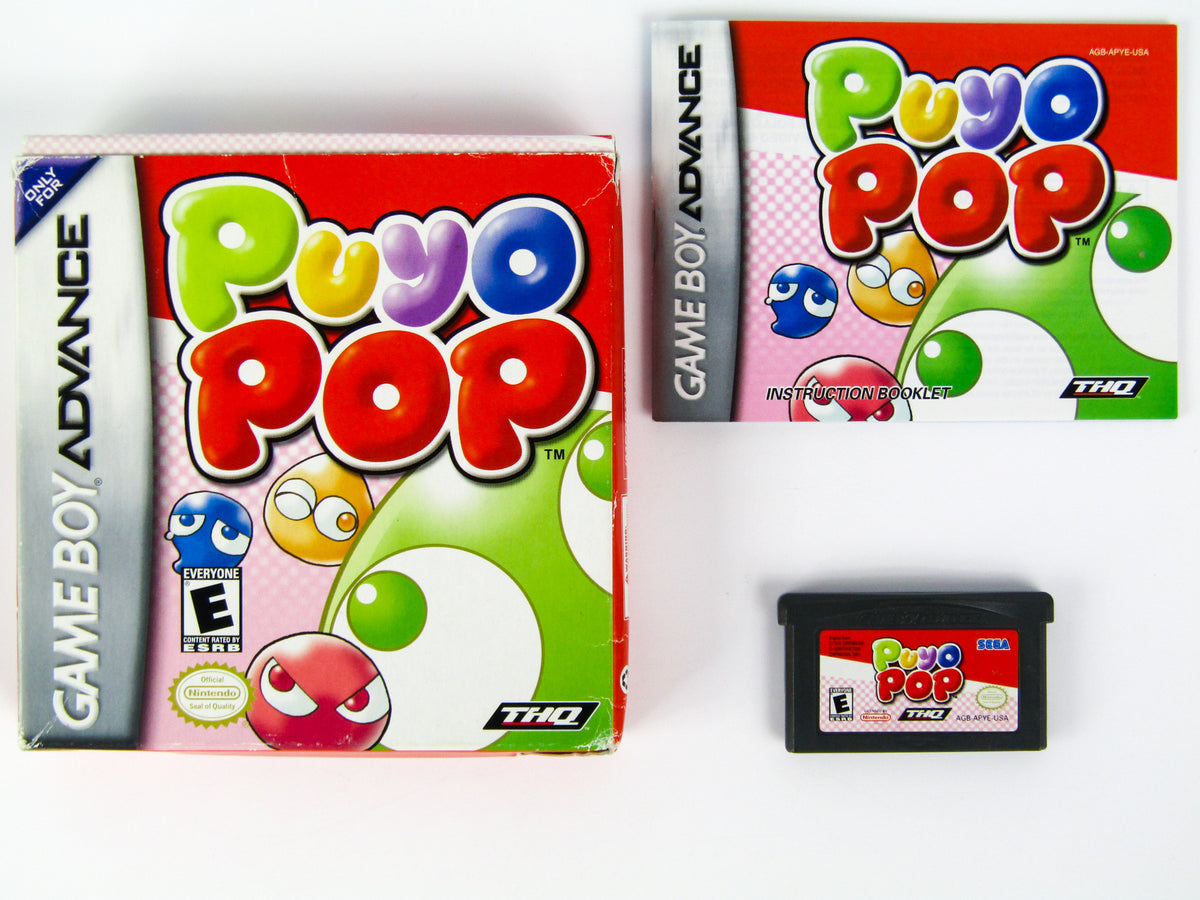Puyo Pop (Nintendo Game Boy Advance / GBA) – Retro MTL