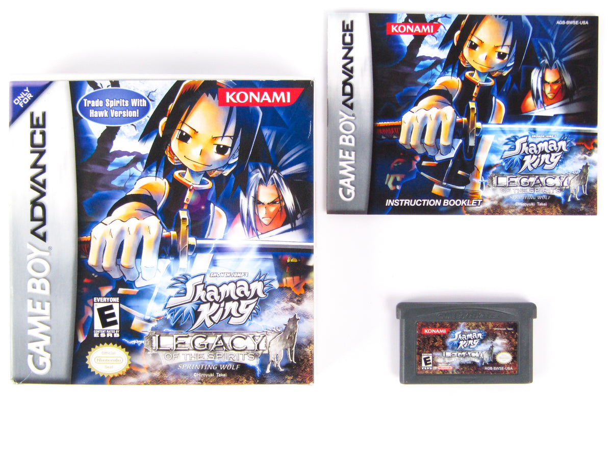 Shaman King Sprinting Wolf (Game Boy Advance / GBA) – Retro MTL