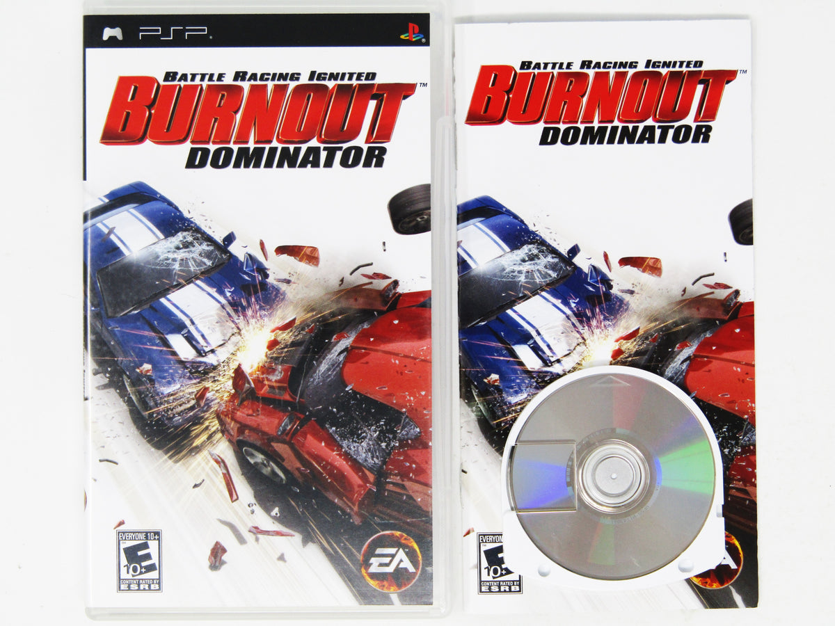 Burnout Dominator (Playstation Portable / PSP) – RetroMTL