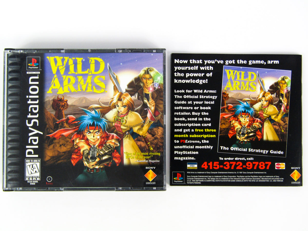 Wild Arms (Playstation / PS1) – RetroMTL