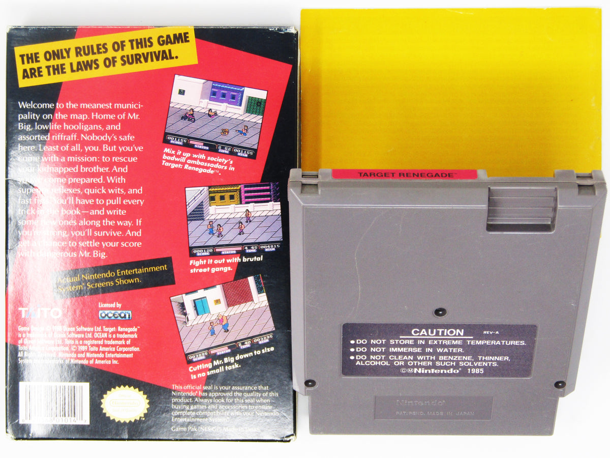 Target Renegade (Nintendo / NES) – RetroMTL