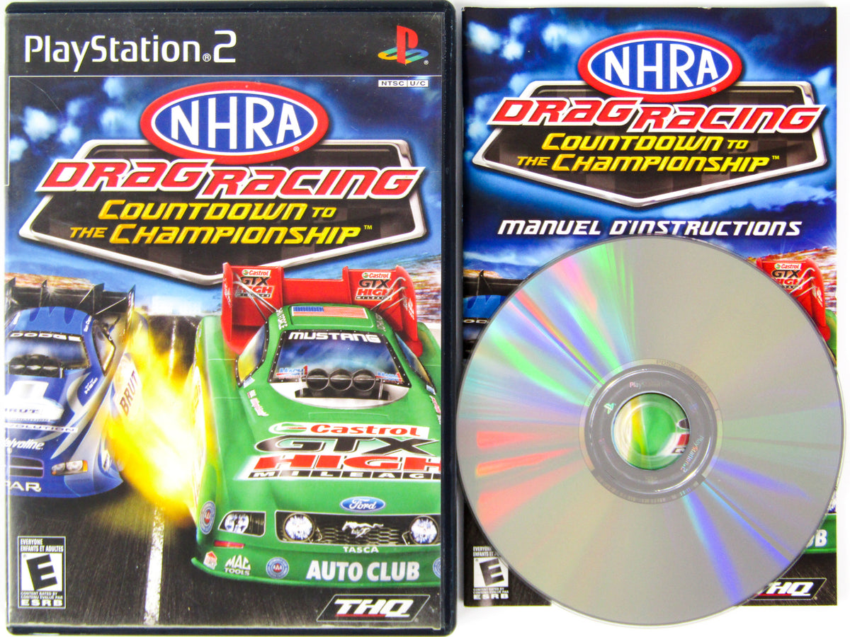 NHRA Drag Racing: Countdown to the Championship (Playstation 2 / PS2 ...